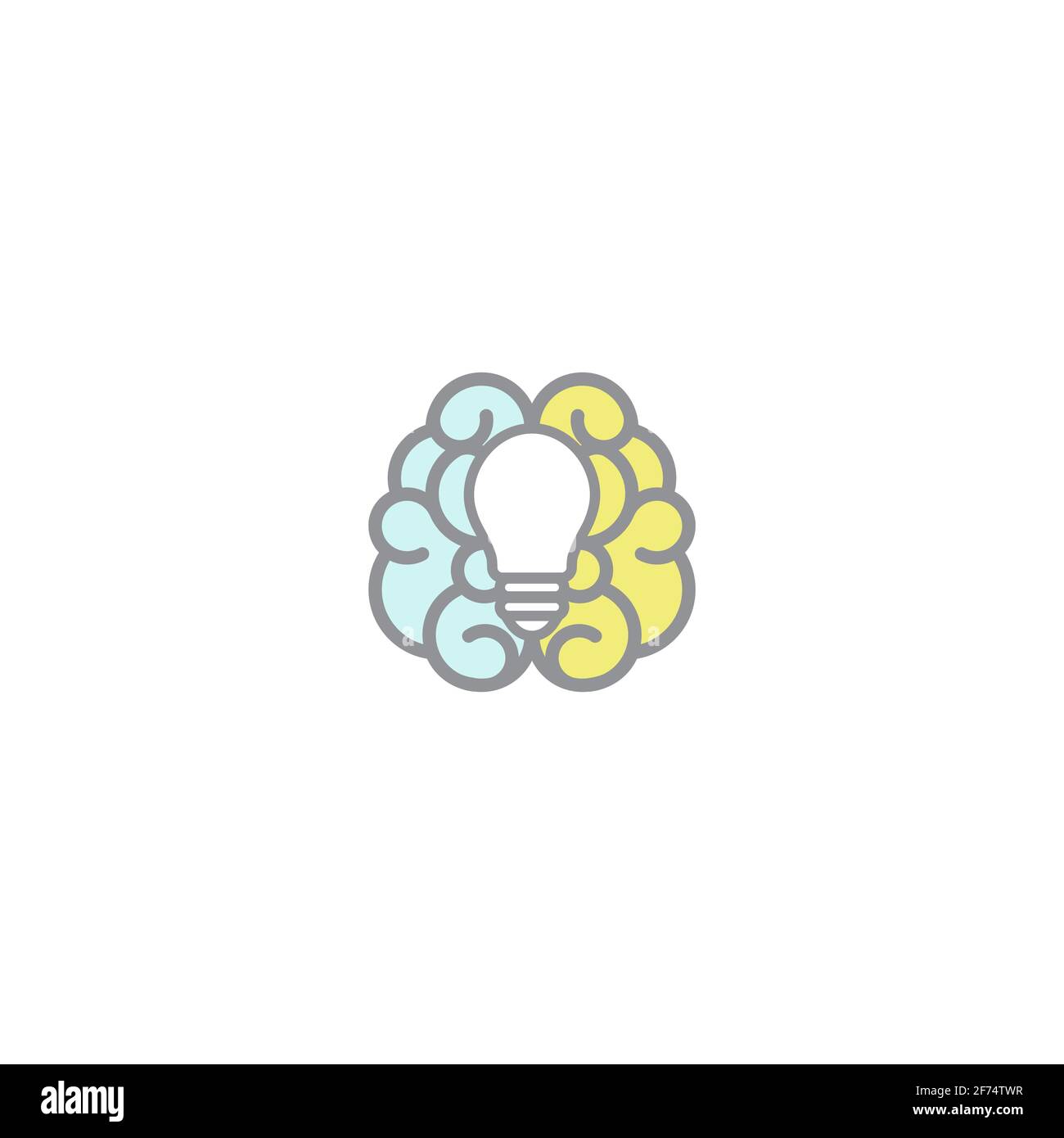 Creative left right brain sign hi-res stock photography and images - Alamy