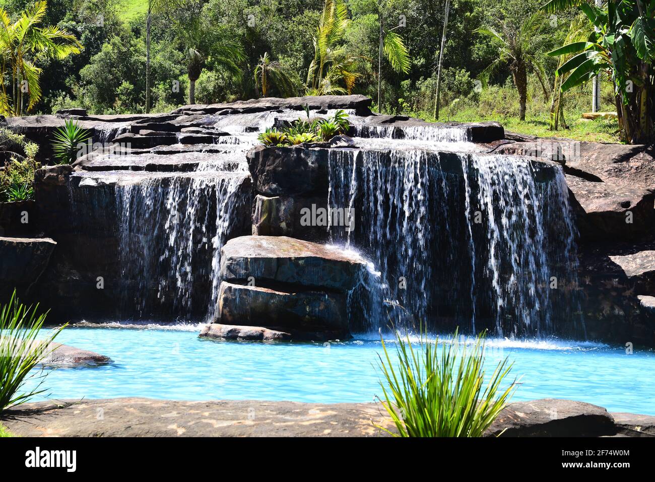 Lambari town in Minas Gerais Estate, a place famous by his mineral ...