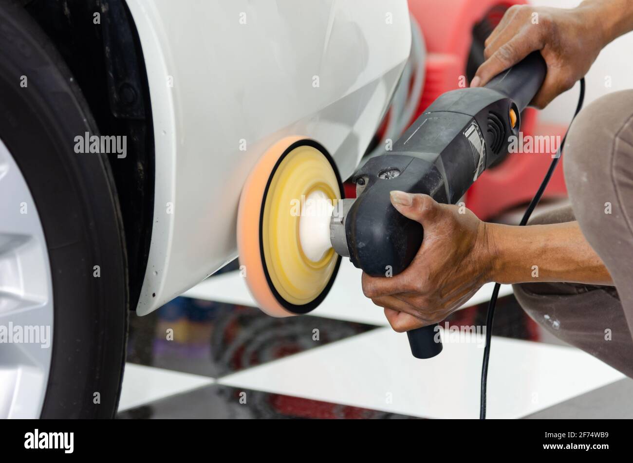 Polish machine hi-res stock photography and images - Alamy
