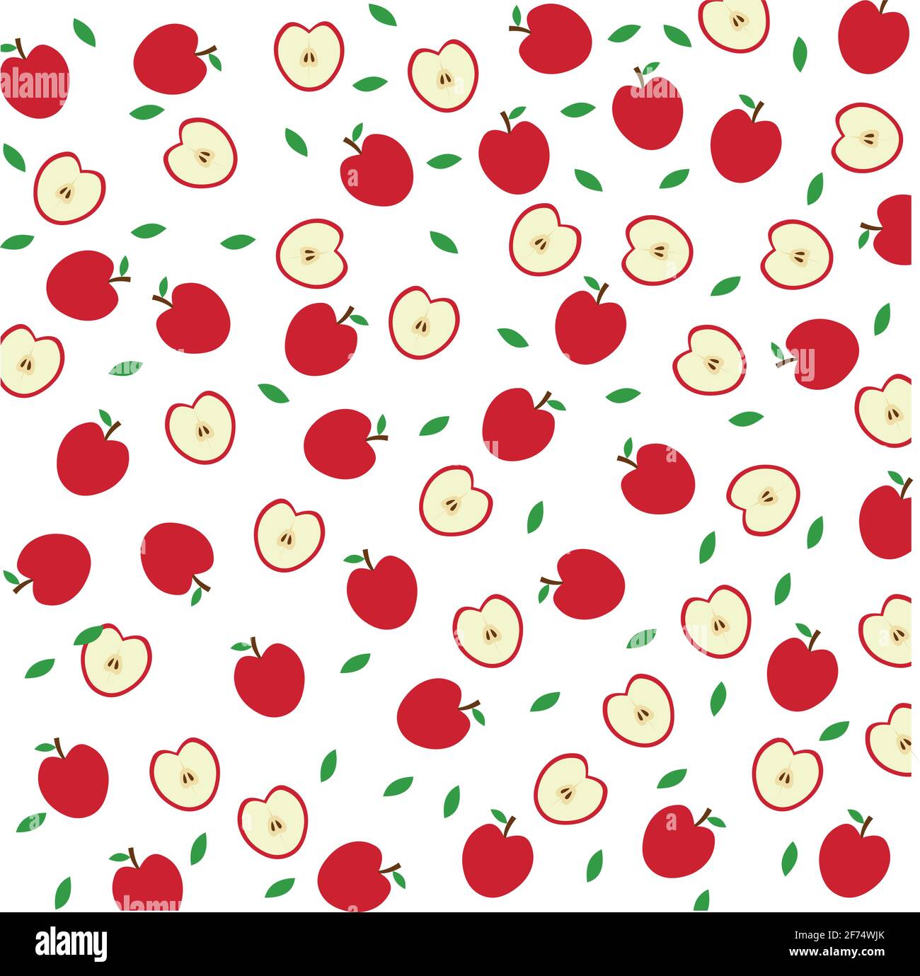 Apple pattern design stock illustration vector Stock Vector Image & Art ...