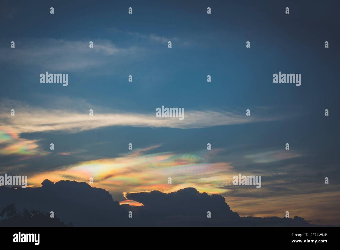 A Rare Look at an Iridescent Cloud. fire rainbows or rainbow clouds ...