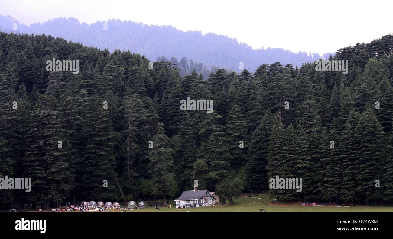Khajjiar lake hi-res stock photography and images - Alamy