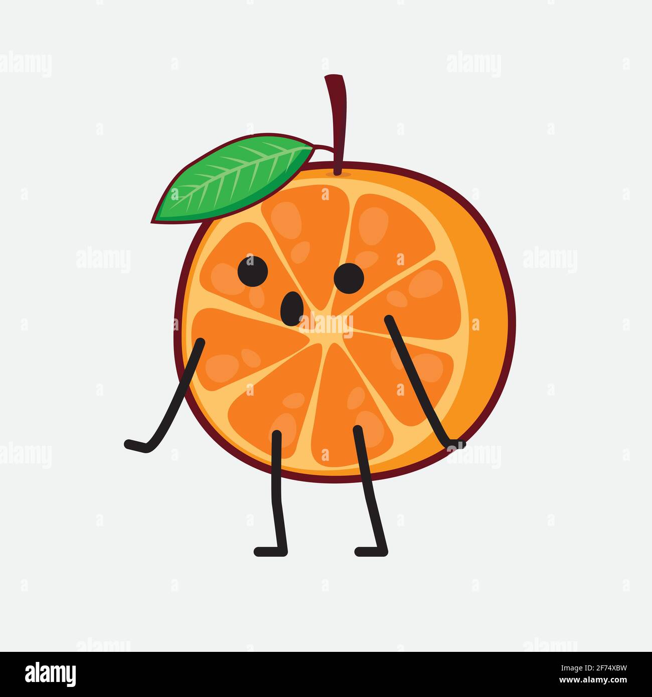 Animated Orange Slice