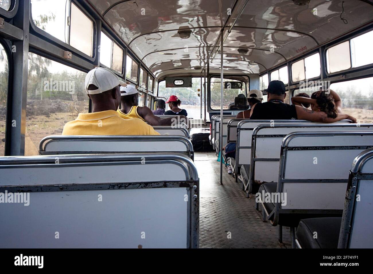 Mauritius public transport local bus hi-res stock photography and ...