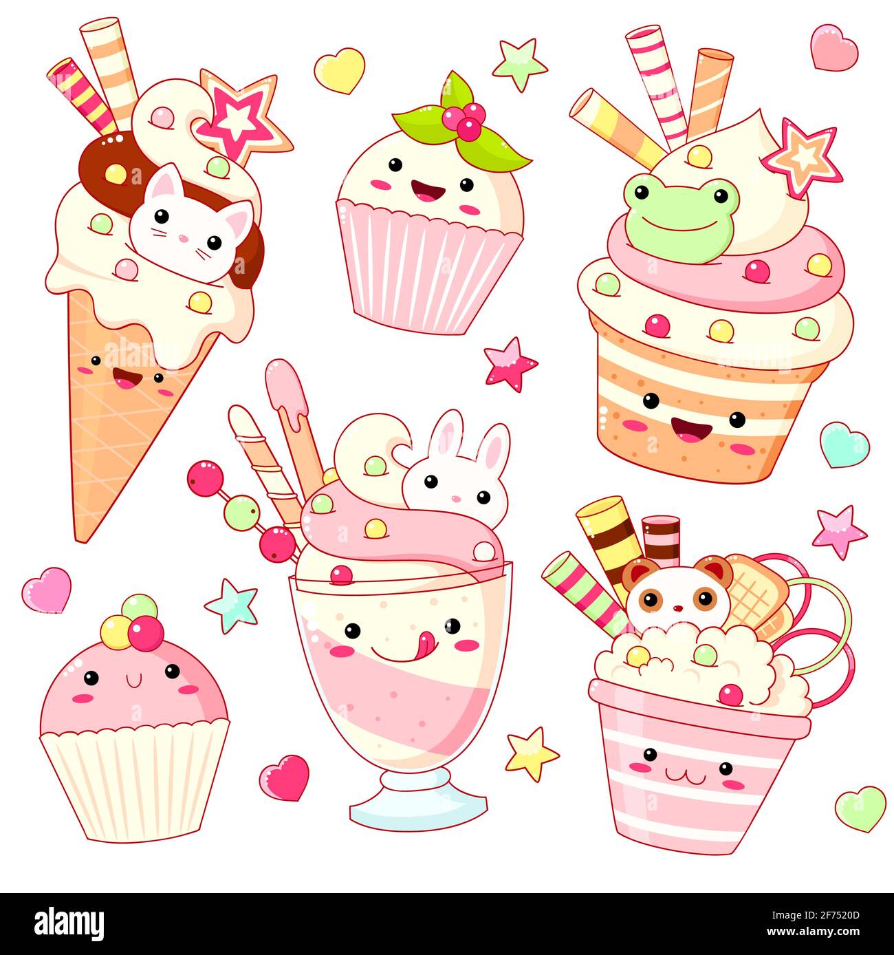 Cute Ice Cream Cake