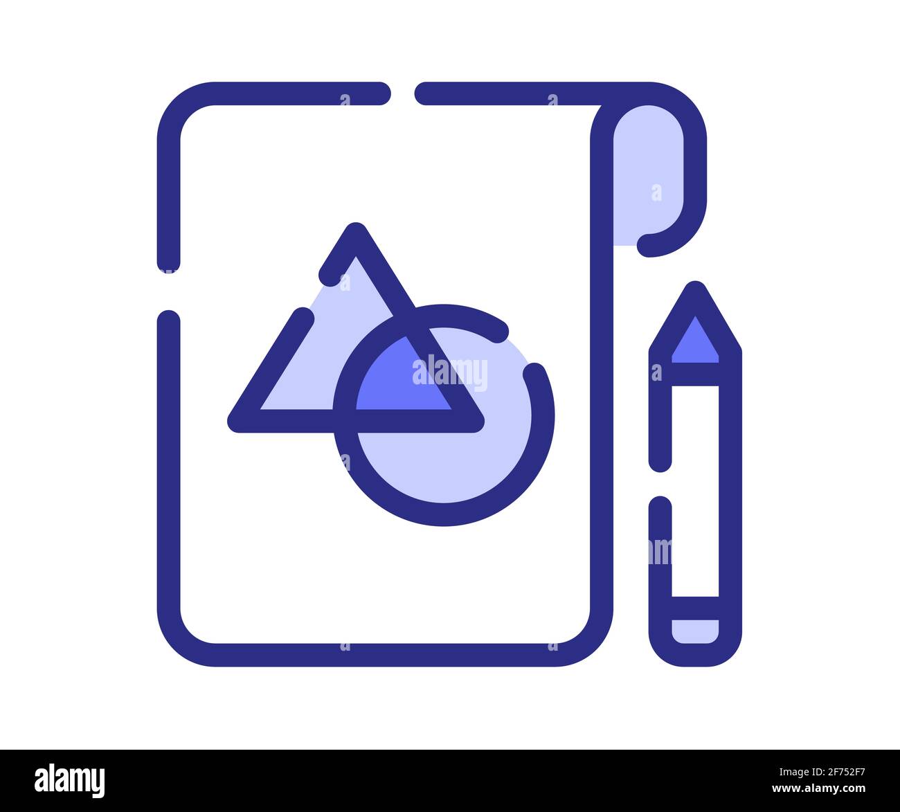 concept blueprint sketching single isolated icon with dash or dashed ...