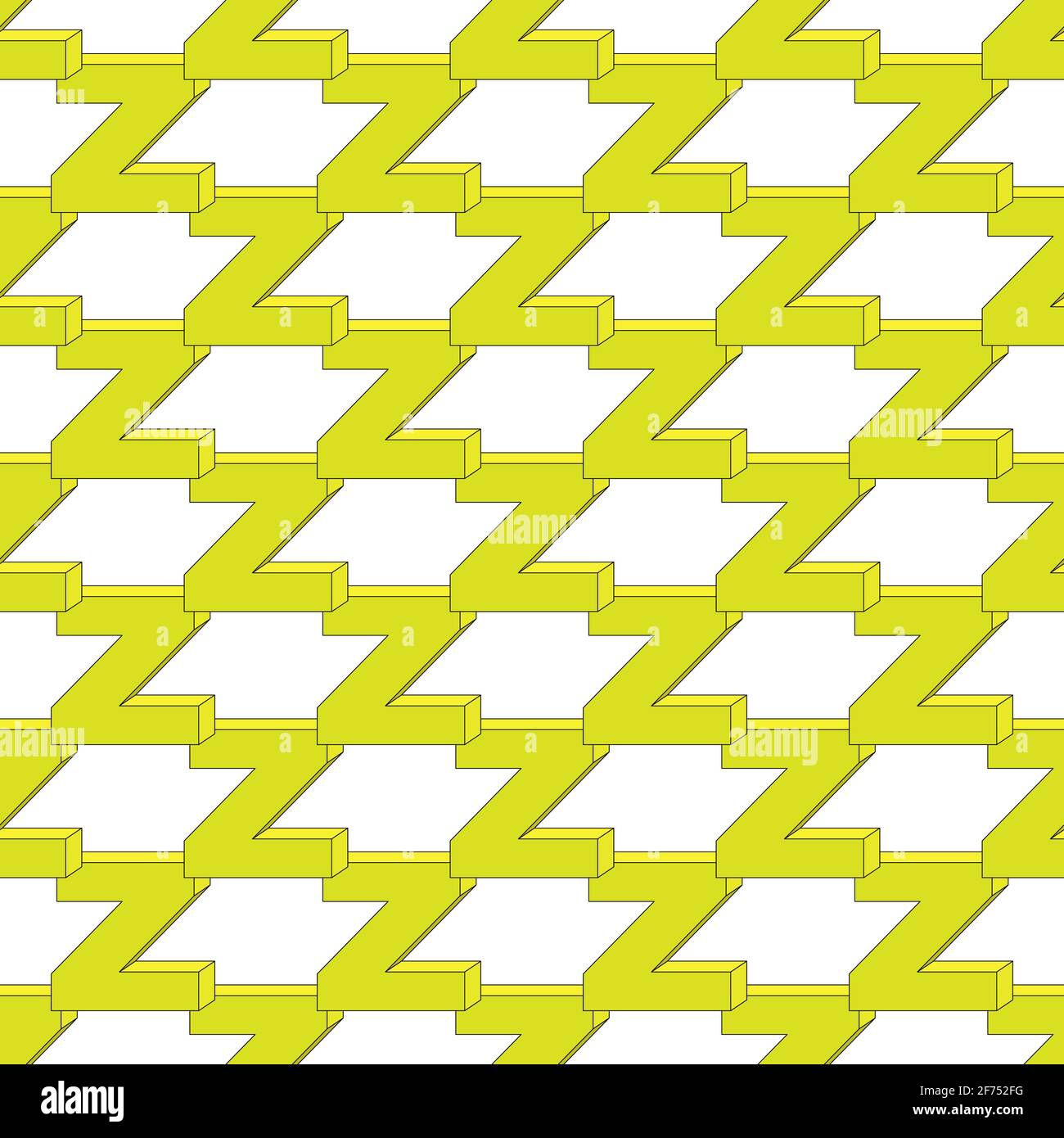 Letter Z. Seamless pattern for texture, textiles, packaging, and simple ...
