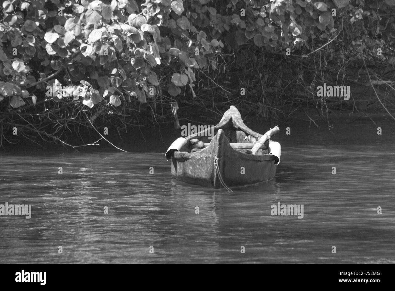 Rural rural rural reflection rock Black and White Stock Photos & Images ...
