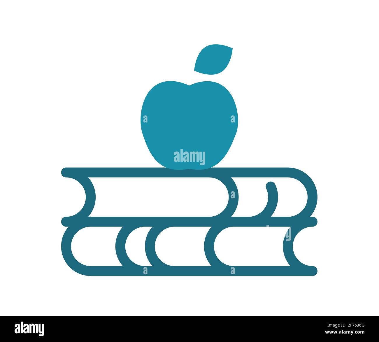 knowledge book insight education single isolated icon with solid line ...