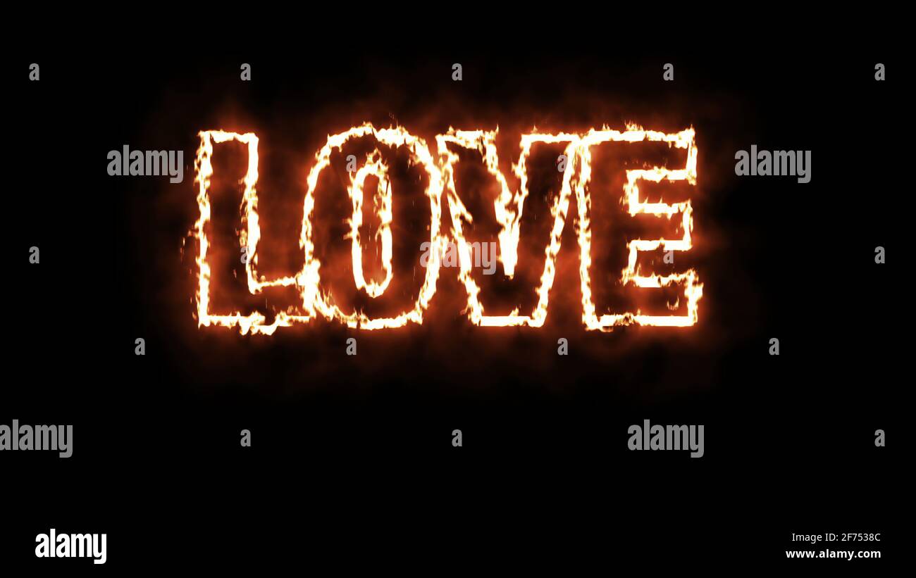 Word LOVE Burning On Fire Stock Photo Alamy word-love-burning-on-fire-stock-photo-alamy