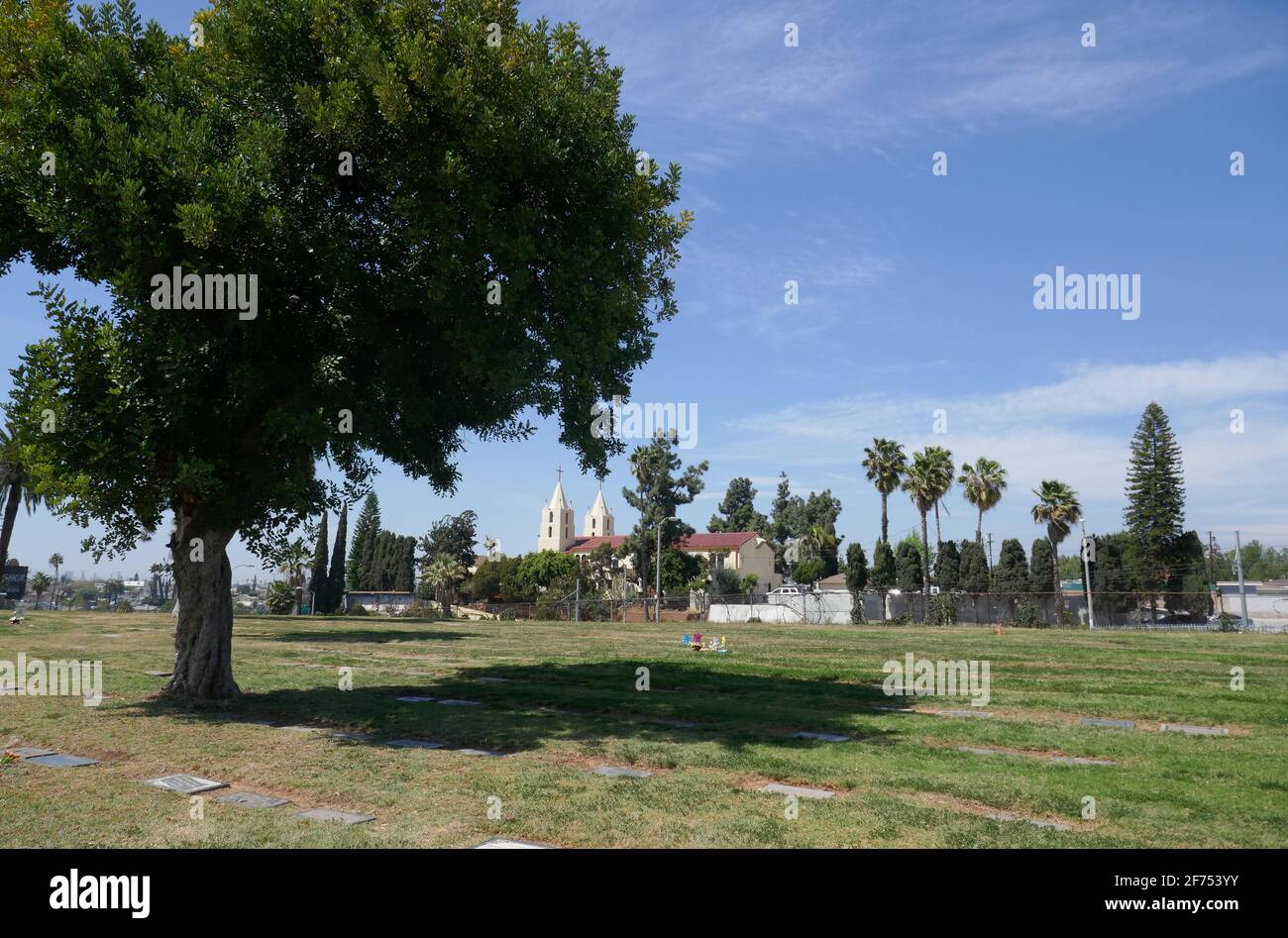 Los Angeles, California, USA 4th April 2021 A general view of ...