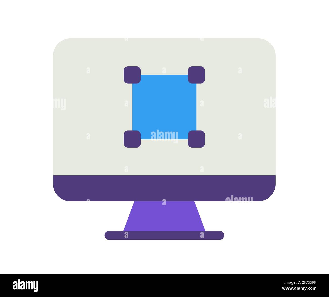 computer graphic tool single isolated icon with flat style vector ...