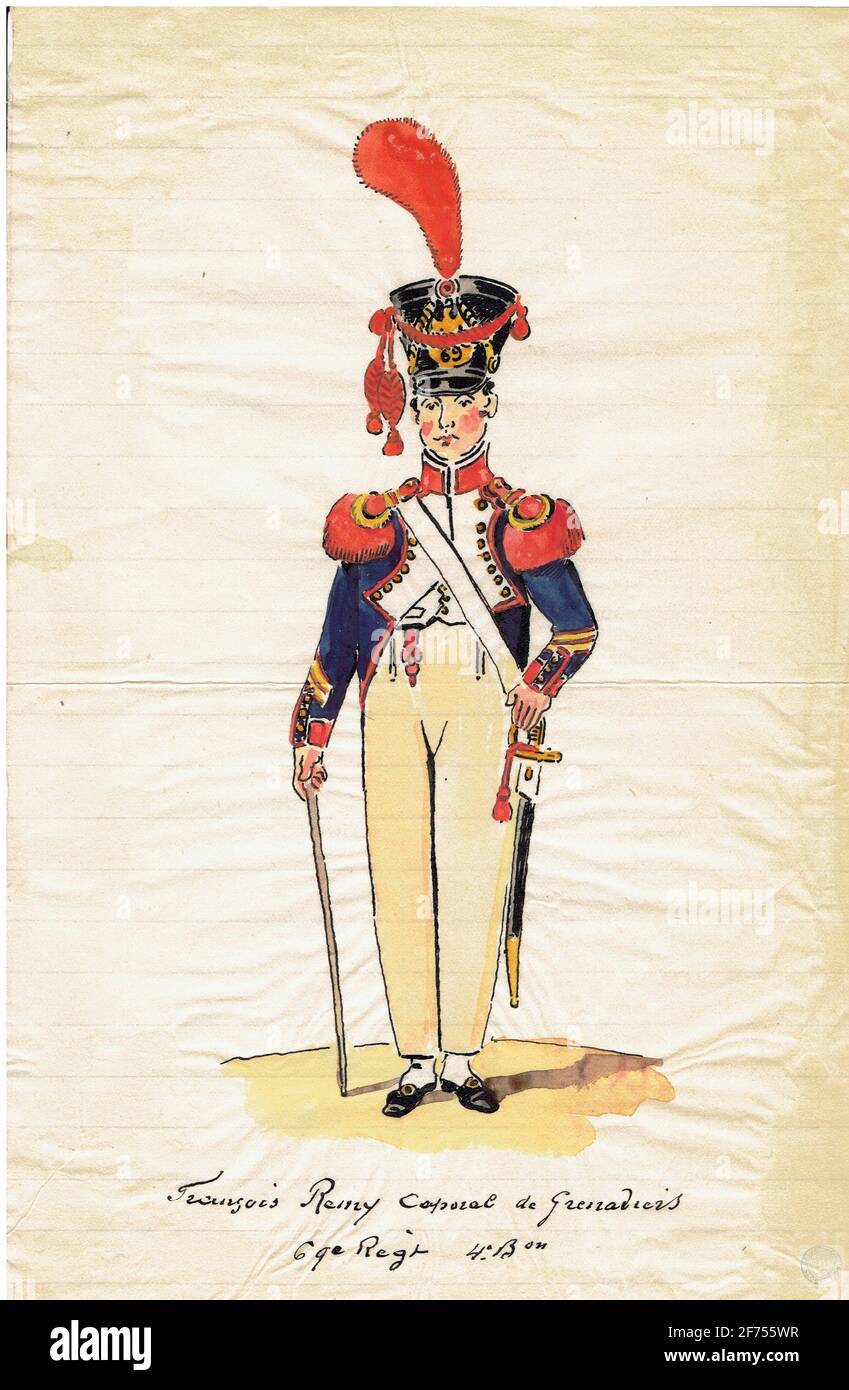 Grenadier dinfanterie de ligne hi-res stock photography and images - Alamy