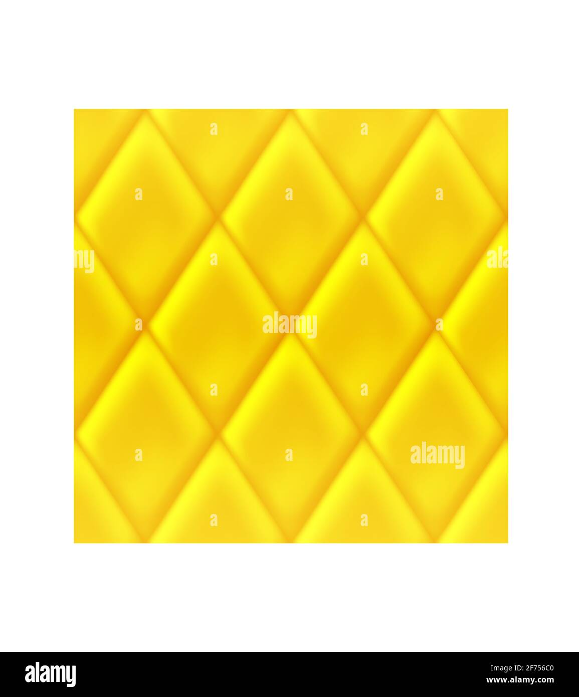 Yellow background with rhombus indentations. Seamless geometric pattern ...