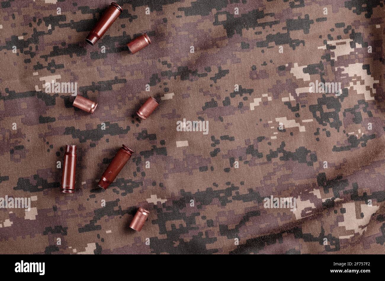 Empty rifle casings hi-res stock photography and images - Alamy