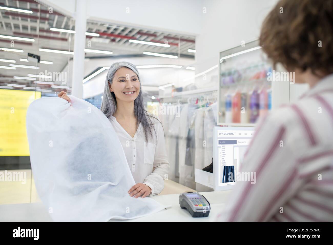 Hostess working hi-res stock photography and images - Alamy