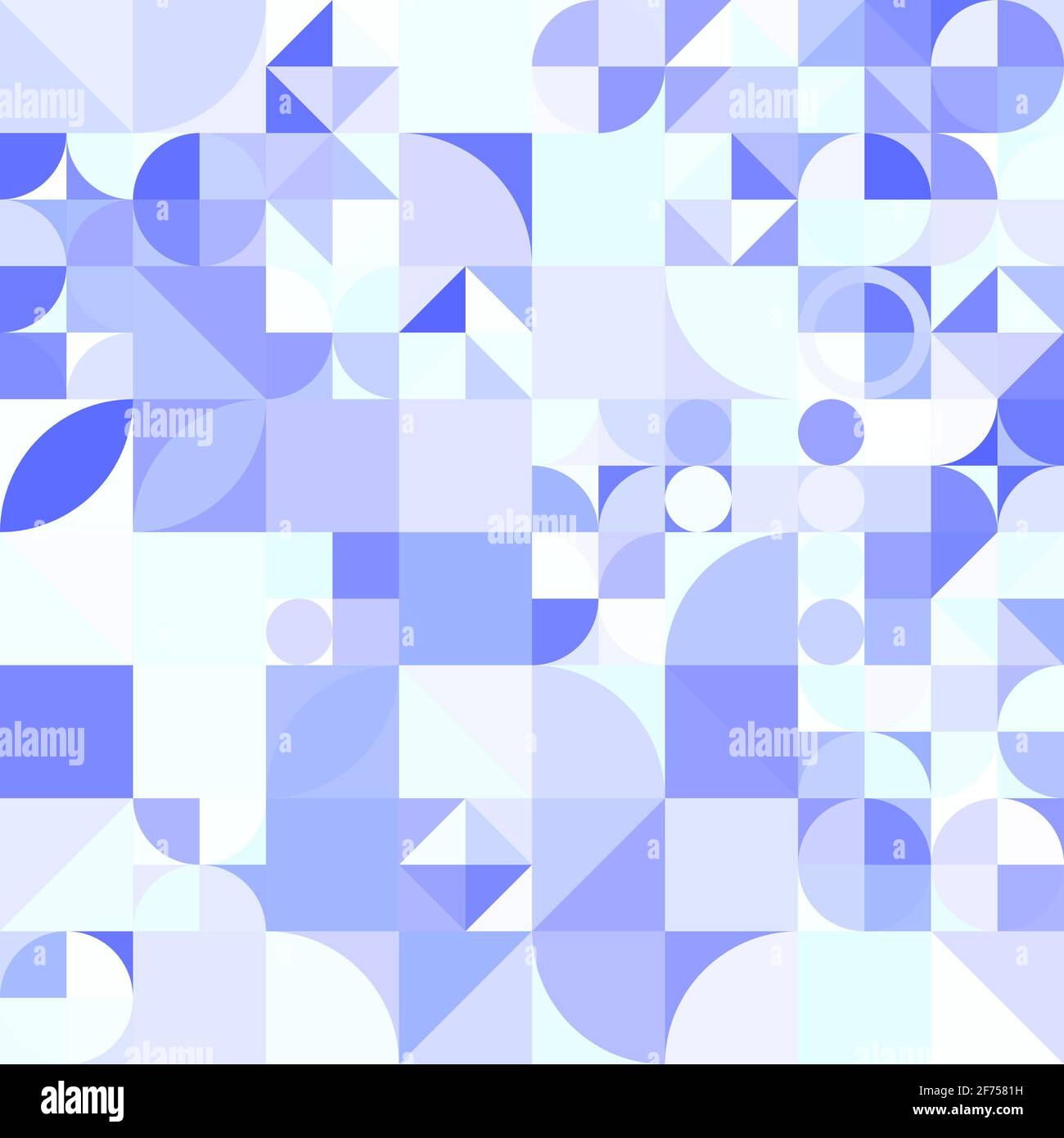 Simple clean abstract bauhaus pattern Stock Photo - Alamy