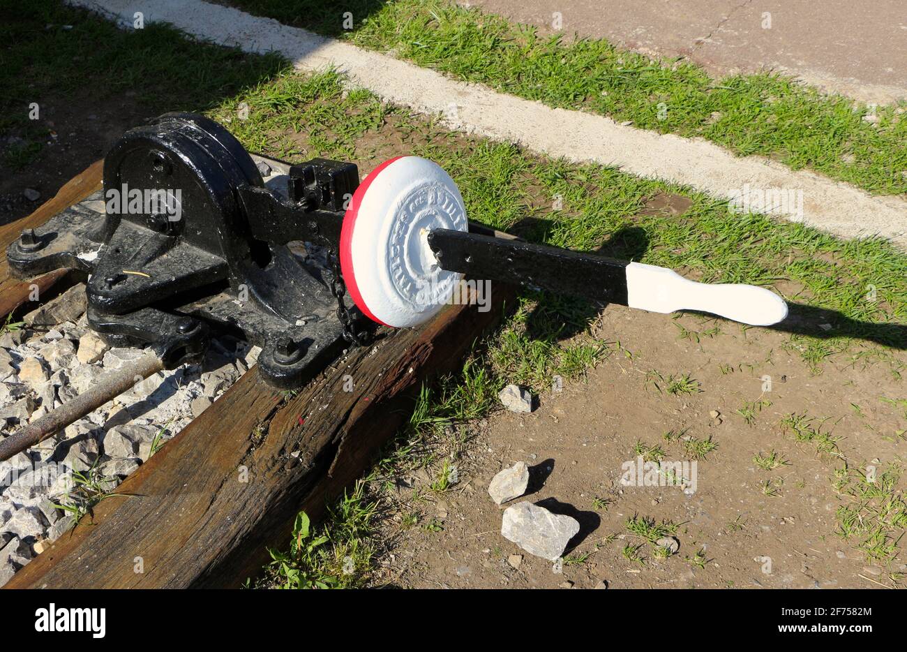 Railway Points Lever High Resolution Stock Photography and Images - Alamy