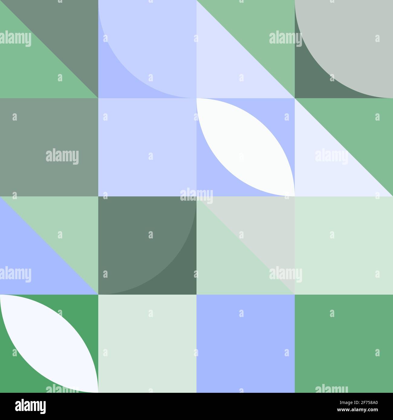 Simple clean abstract bauhaus pattern Stock Photo - Alamy