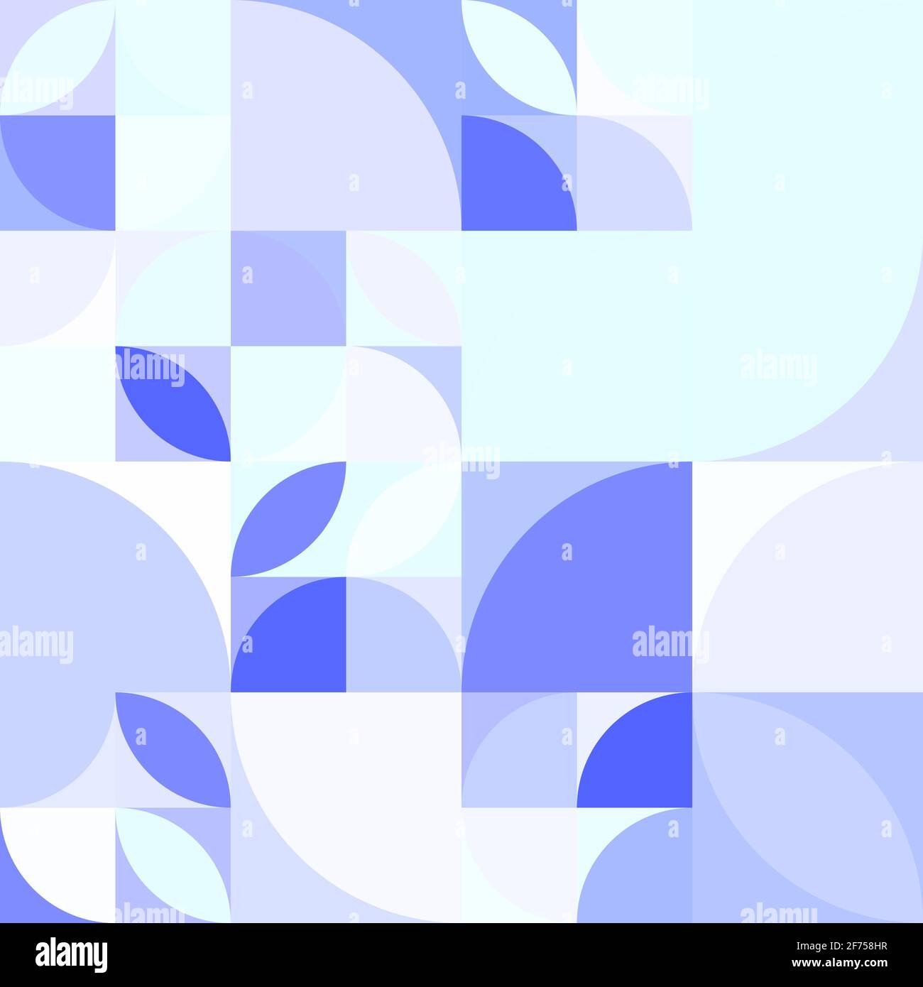 Simple clean abstract bauhaus pattern Stock Photo - Alamy