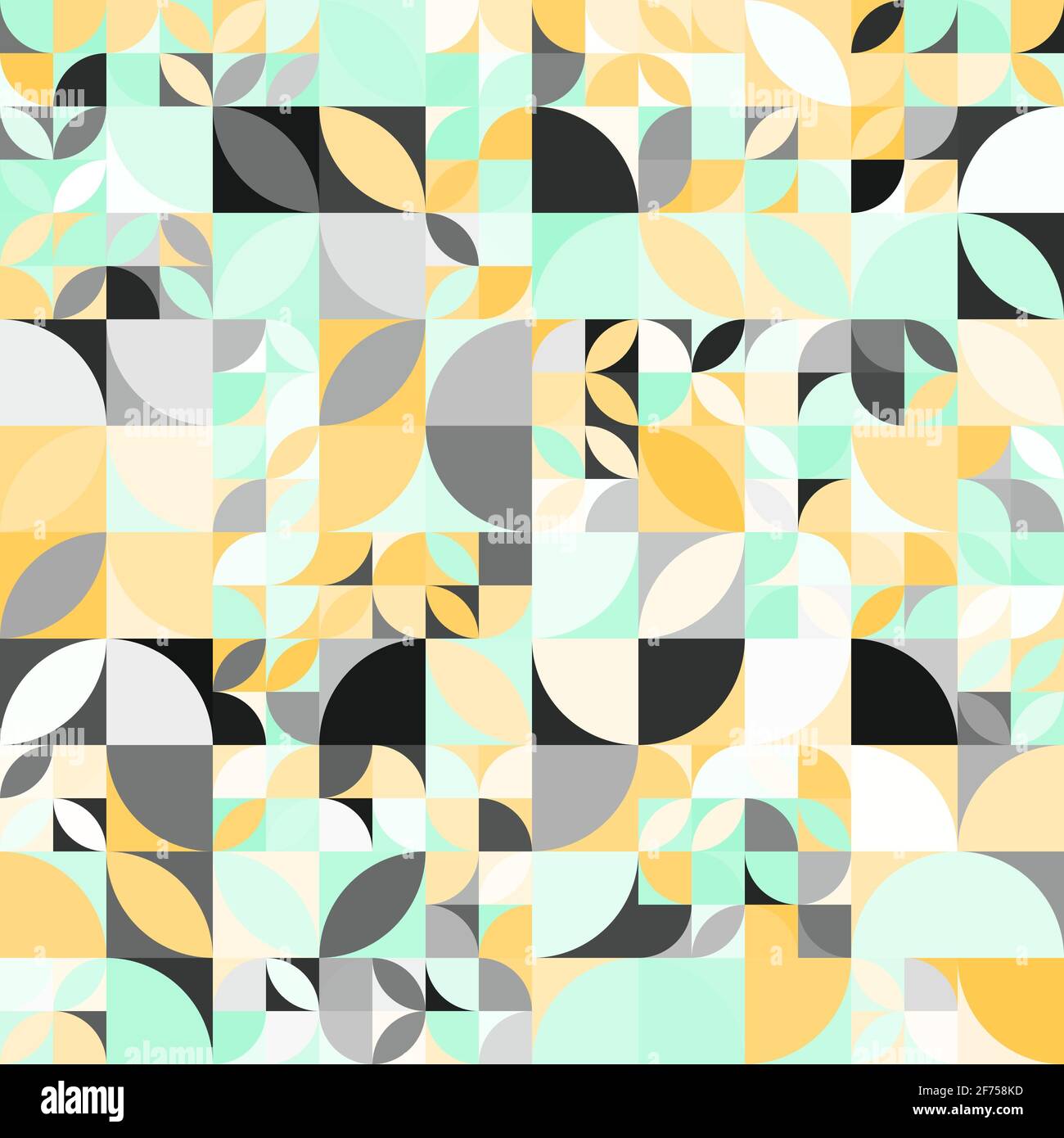 Simple clean abstract bauhaus pattern Stock Photo - Alamy