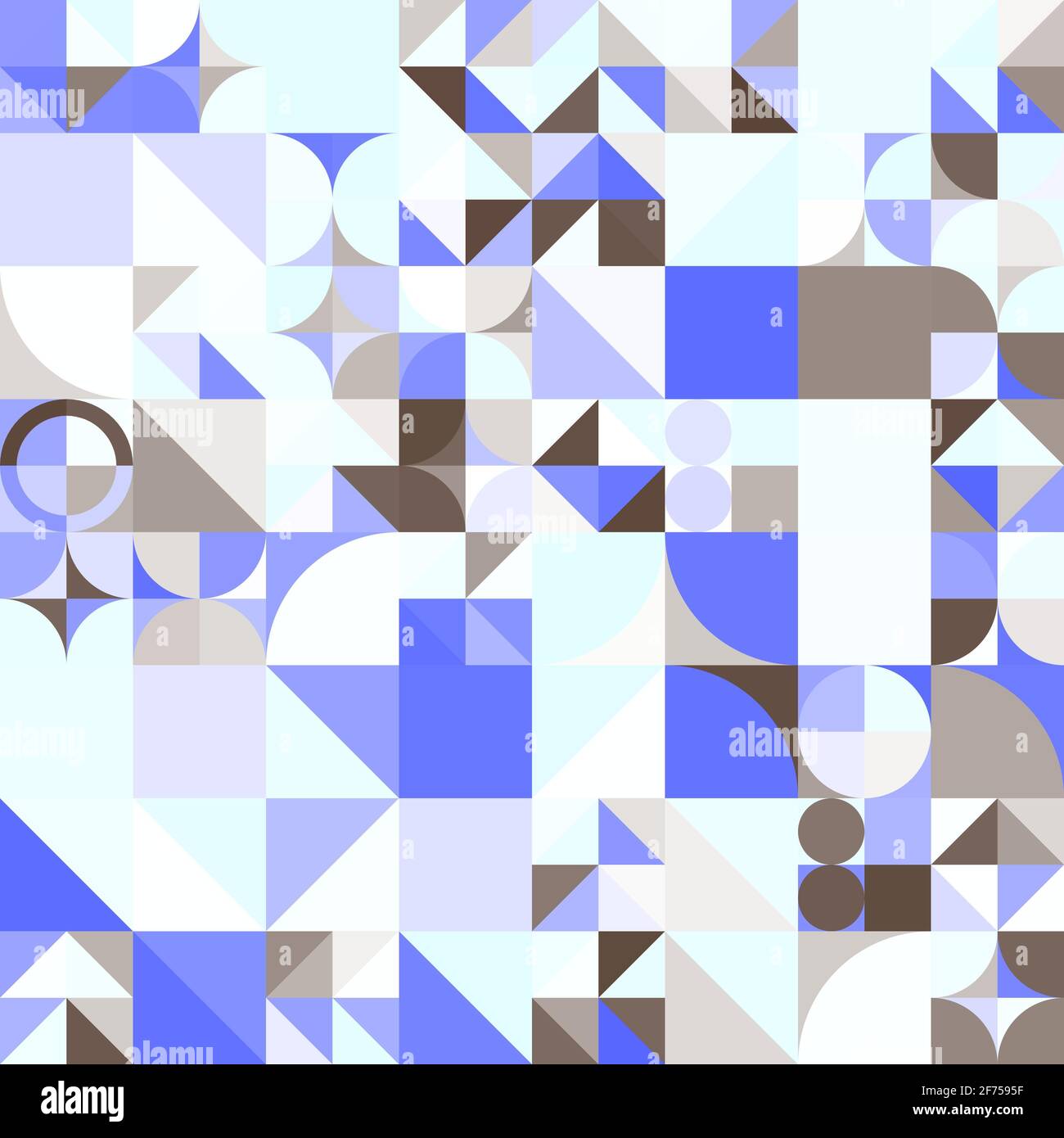 Simple clean abstract bauhaus pattern Stock Photo - Alamy