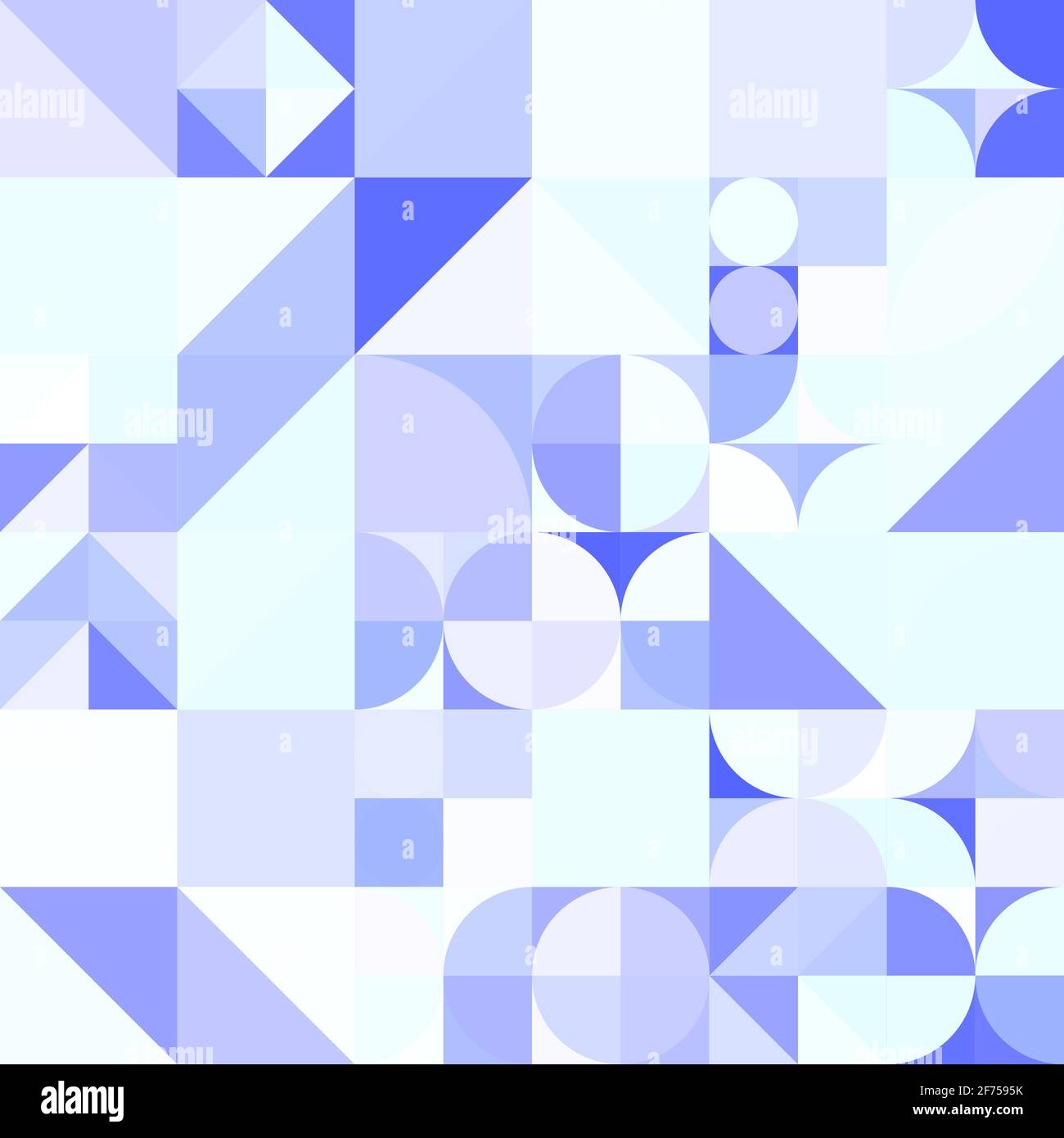 Simple clean abstract bauhaus pattern Stock Photo - Alamy