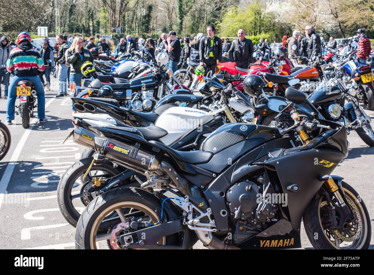 Group Of Motorbikes High Resolution Stock Photography and Images - Alamy