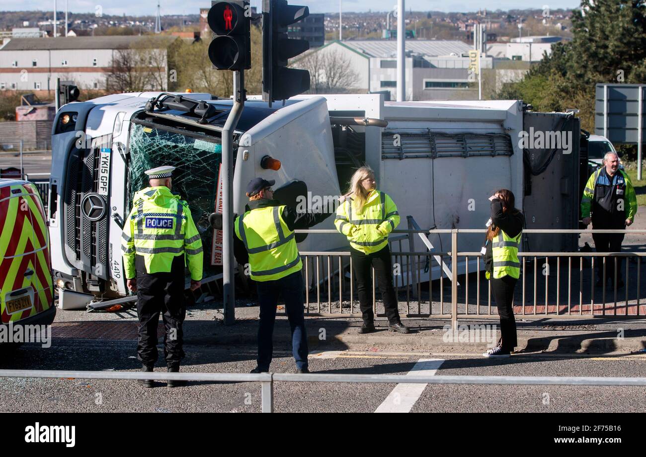 A63 junction hi-res stock photography and images - Alamy