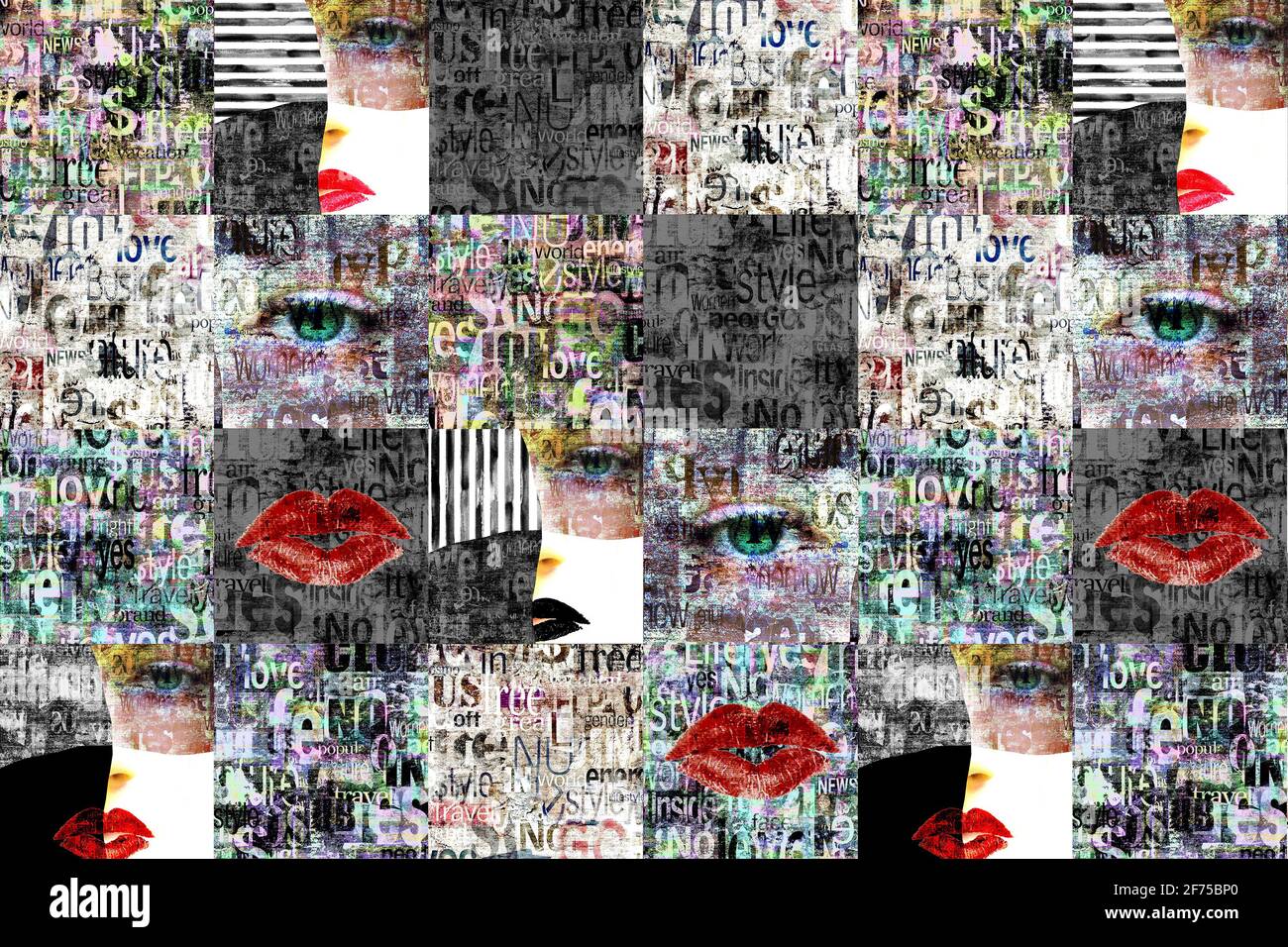 Newspaper paper grunge aged newsprint pattern background. Newspapers ...