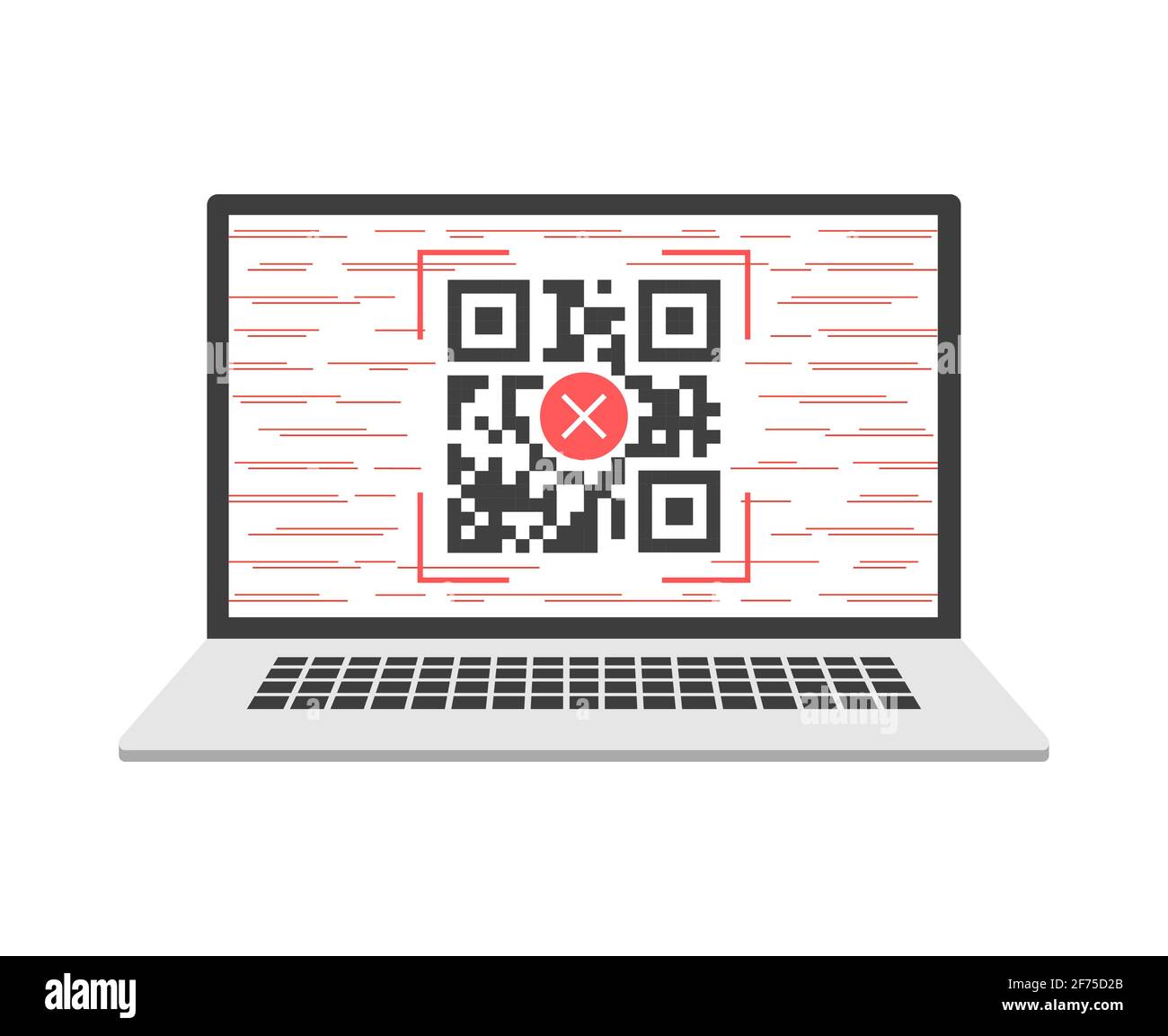 Qr code shopping logo Cut Out Stock Images & Pictures - Alamy