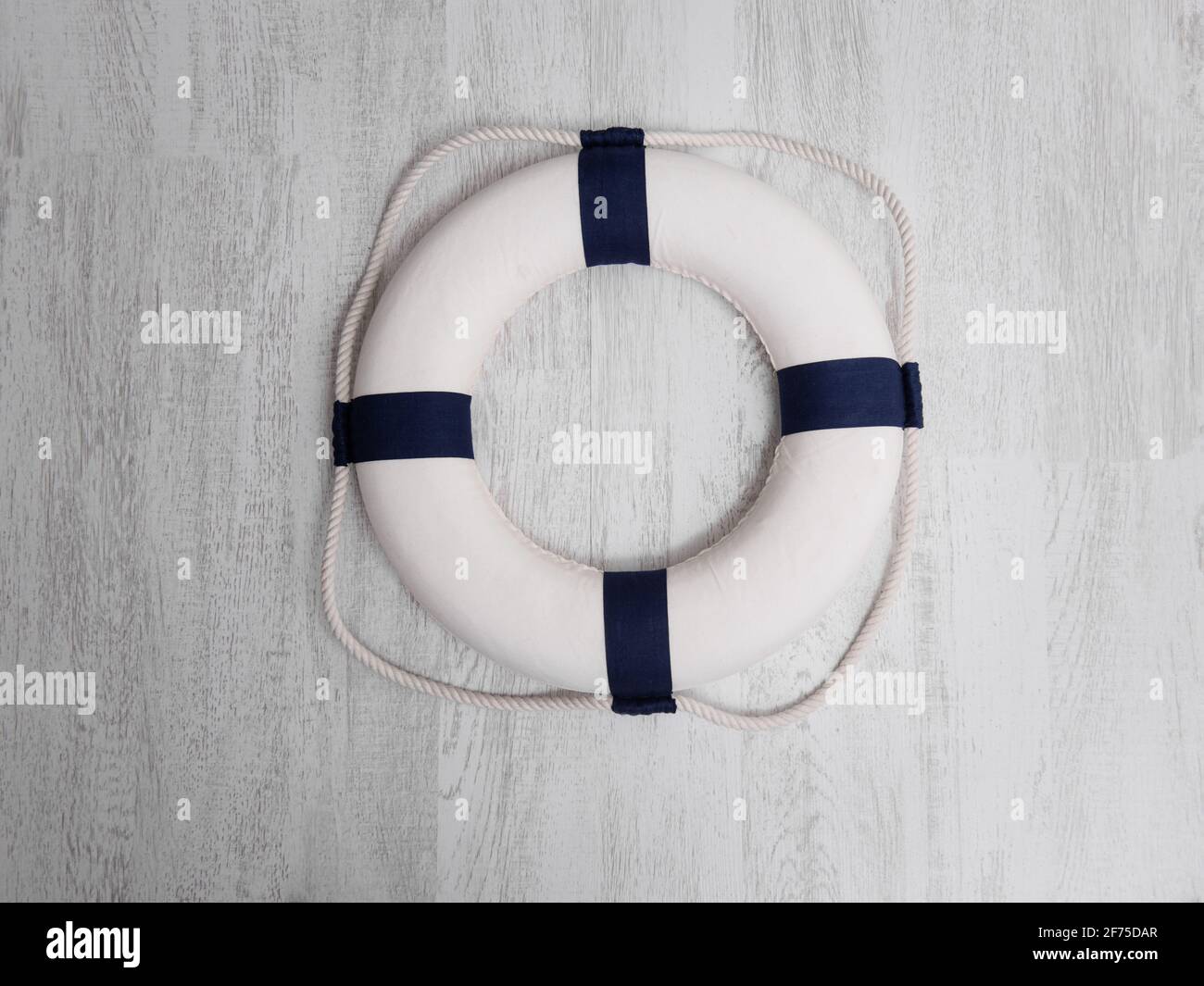 decorative lifebuoy on a light background Stock Photo - Alamy