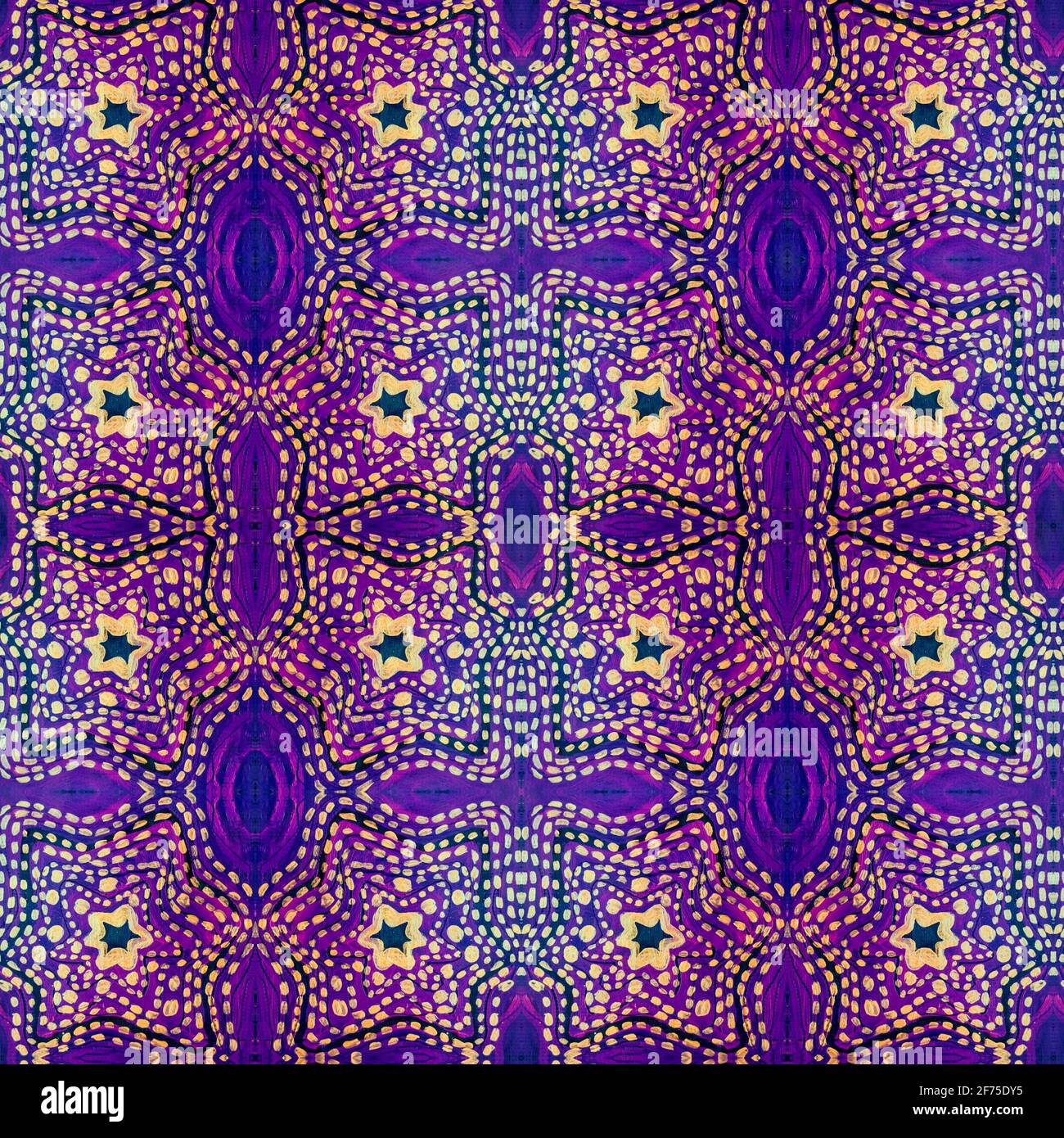 Seamless colorful ethnic pattern. Hand drawing . Art seamless pattern ...