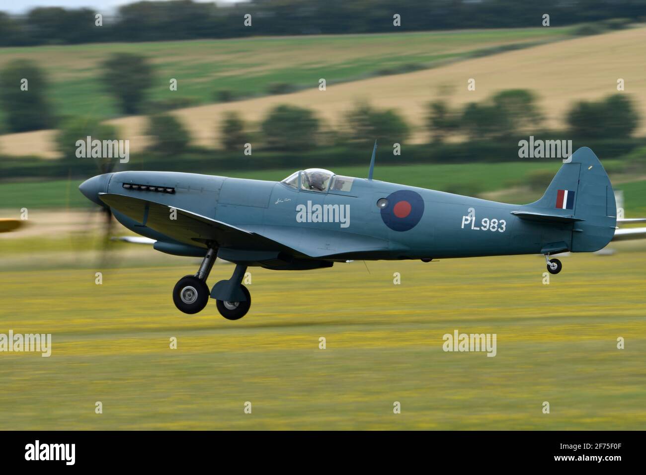 Flying legends, Duxford Stock Photo - Alamy