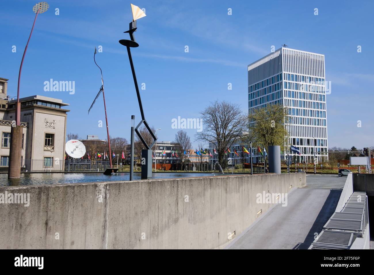 Building of the Eurojust headquarters in The Hague, Netherlands, April ...