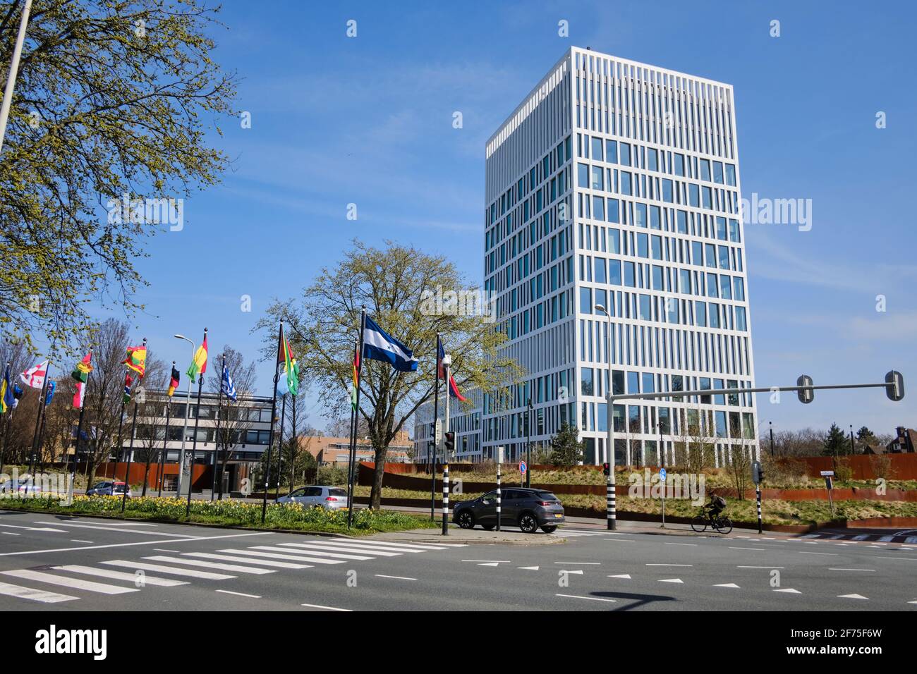 Building of the Eurojust headquarters in The Hague, Netherlands, April ...