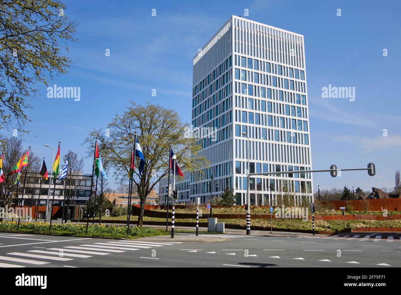 Building of the Eurojust headquarters in The Hague, Netherlands, April ...