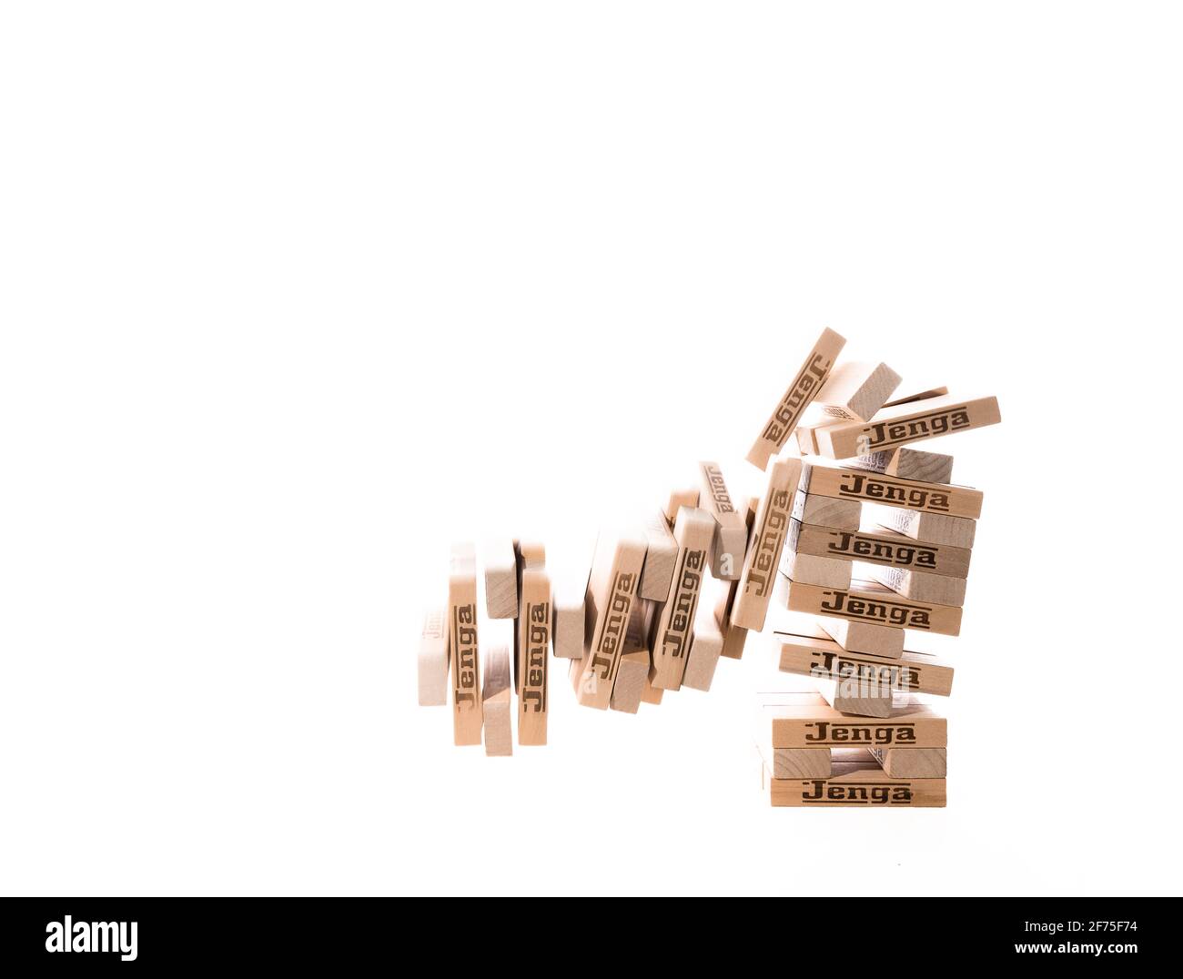 Jenga Falling