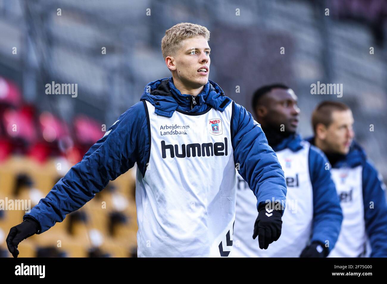 Farum, Danmark. 04th Apr, 2021. FC Nordsjællands () set i 3F Superliga ...