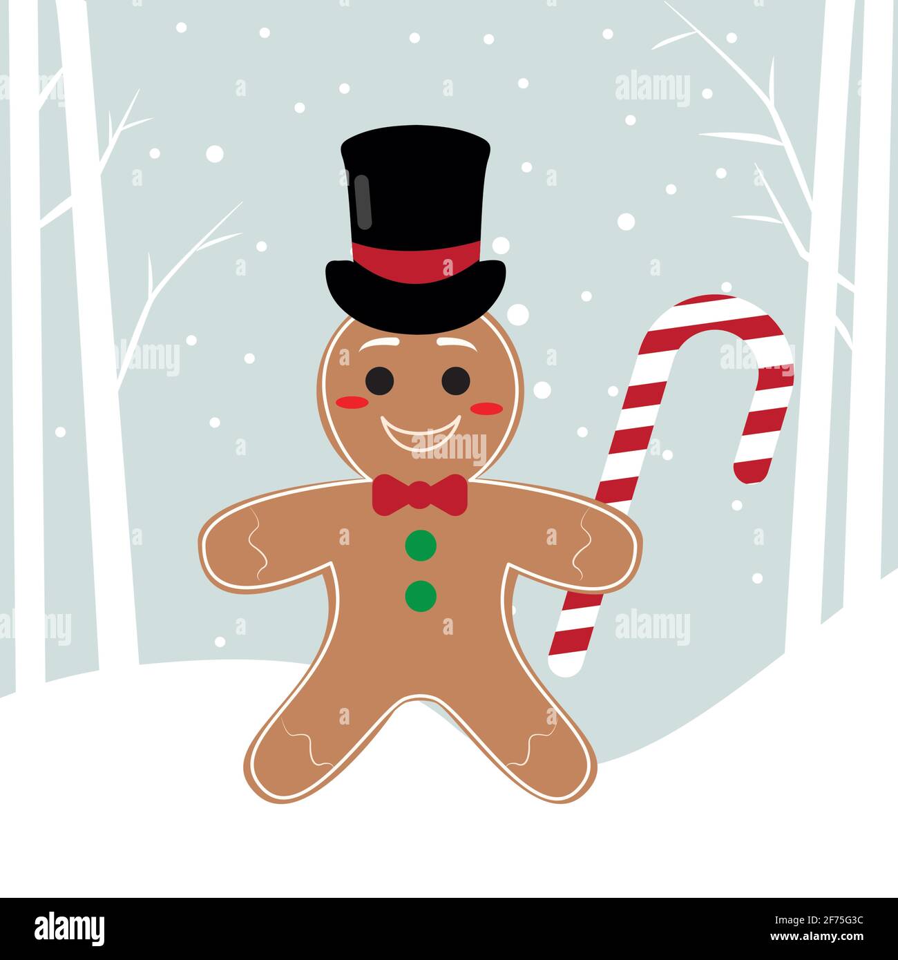 Gingerbread man fairytale Stock Vector Images - Alamy