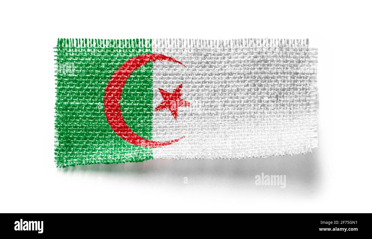 Algerian flag Cut Out Stock Images & Pictures - Alamy