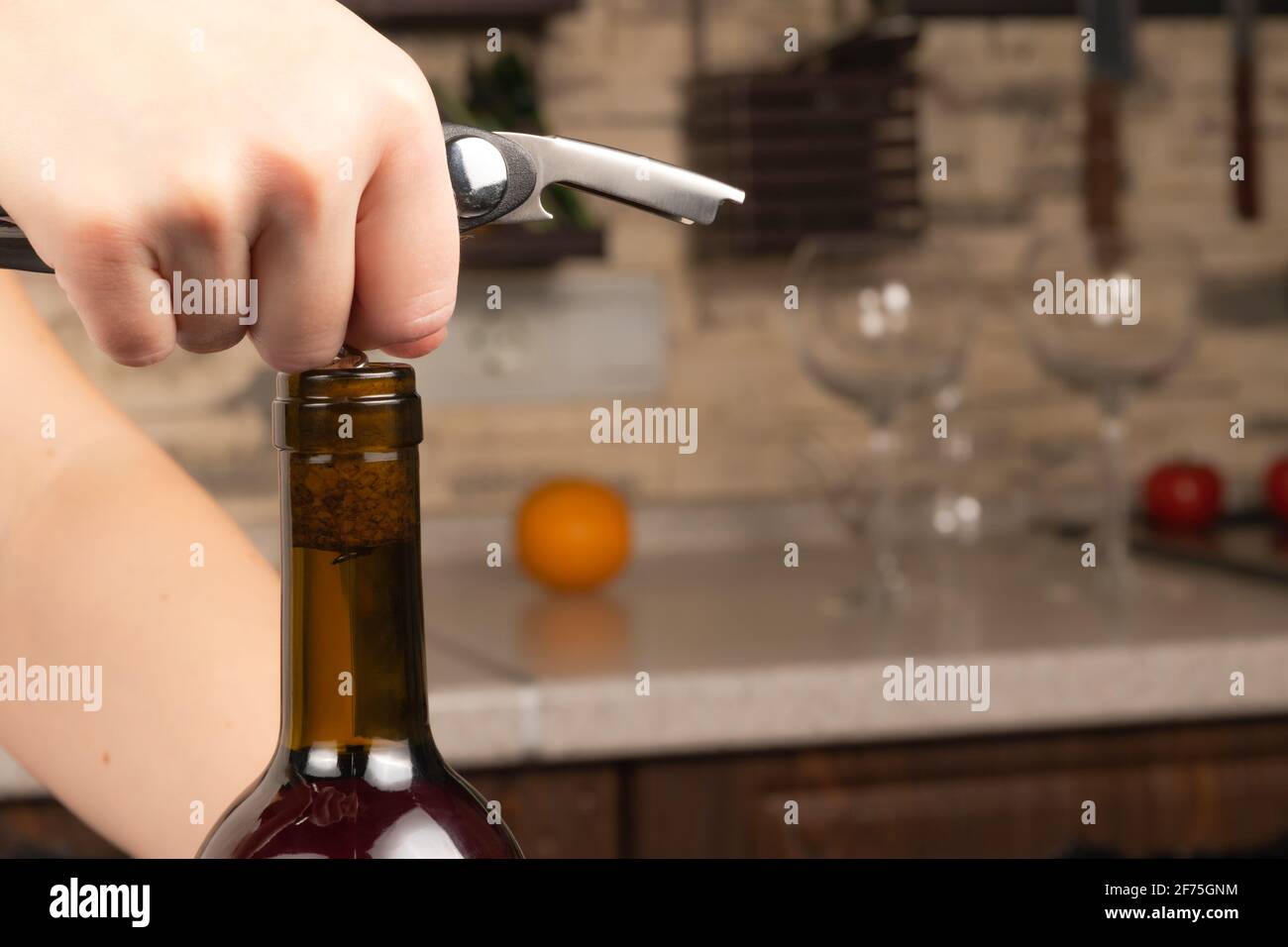 Bottle cap kitchen hi-res stock photography and images - Alamy