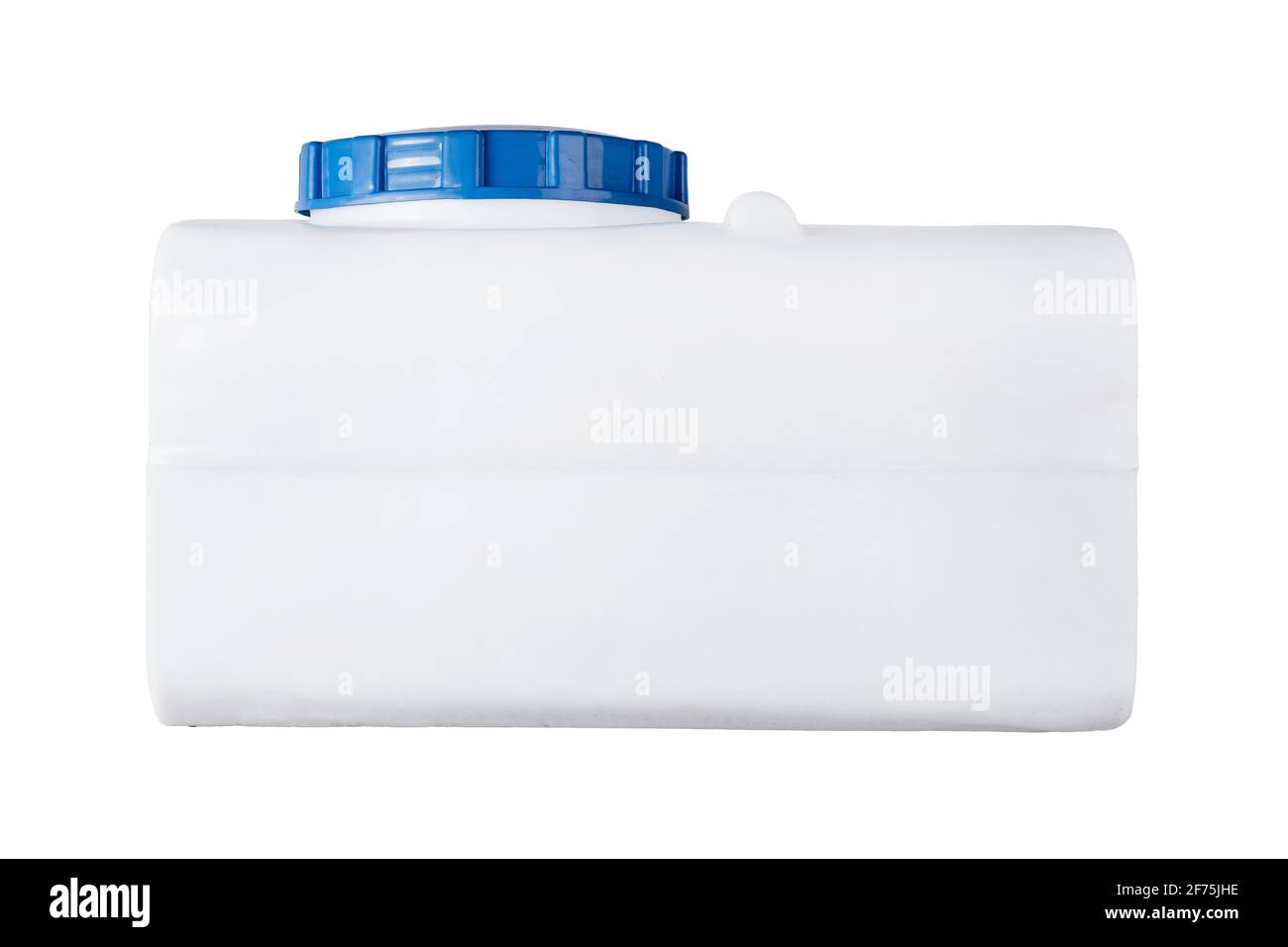 White plastic Water Tank isolated on white background Stock Photo - Alamy