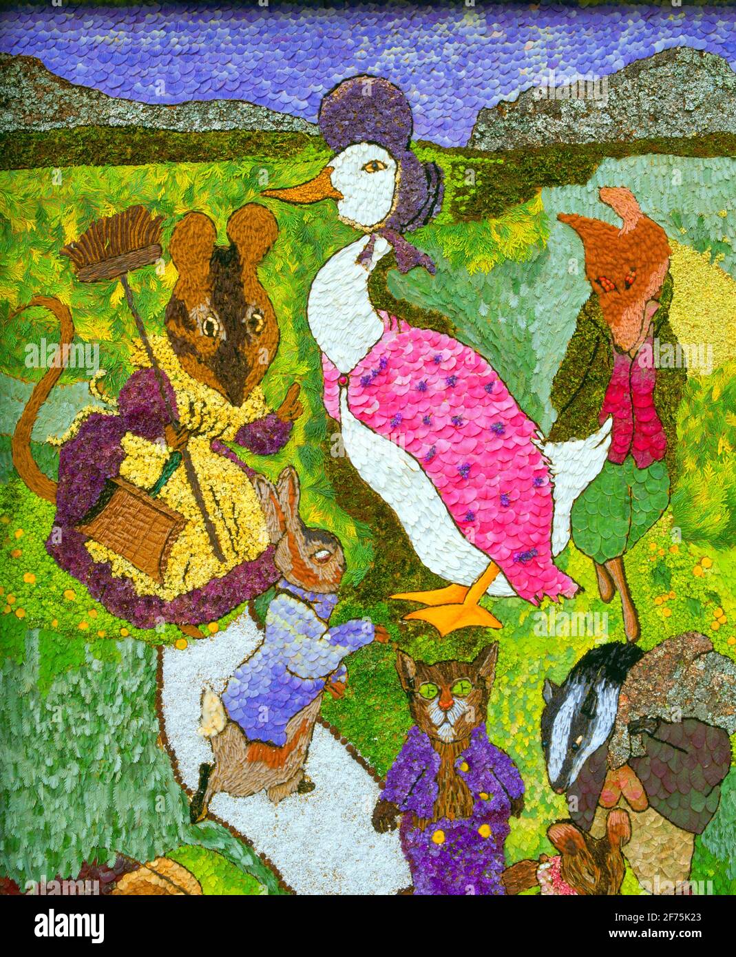 Well dressing well dressing display hi-res stock photography and images ...