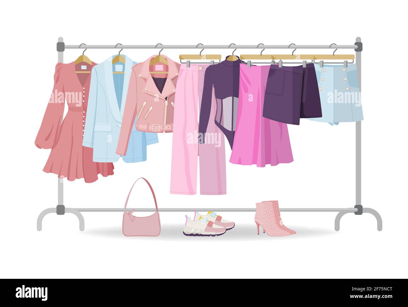 Clothing Rack Vectors Illustrations For Free Download Freepik | atelier ...
