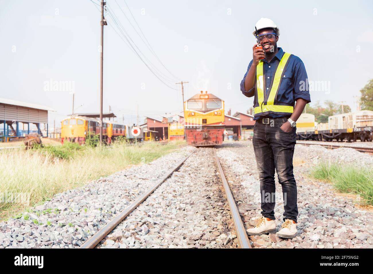 African american railroad construction hi-res stock photography and ...