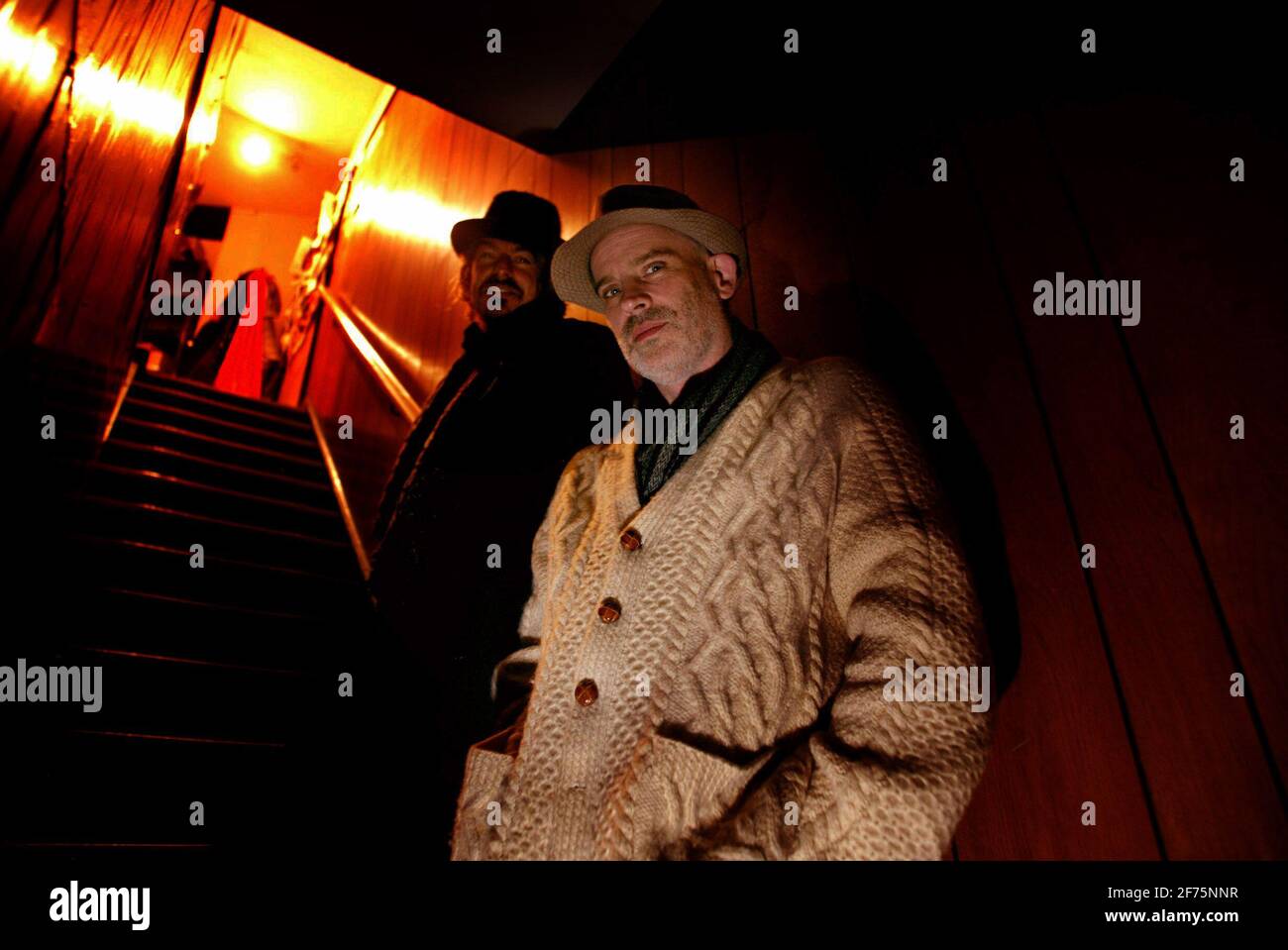 Cold Cut......Jon More (white top) and Matt Black.pic David Sandison 25 ...