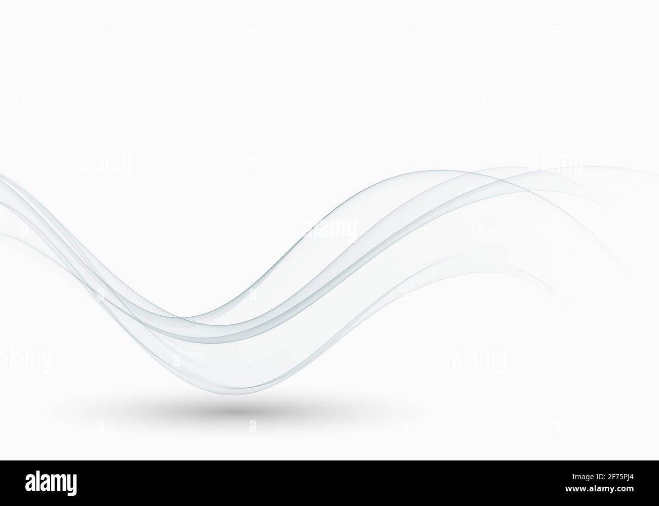 Abstract wave flow background. Transparent waves. Vector wave motion ...