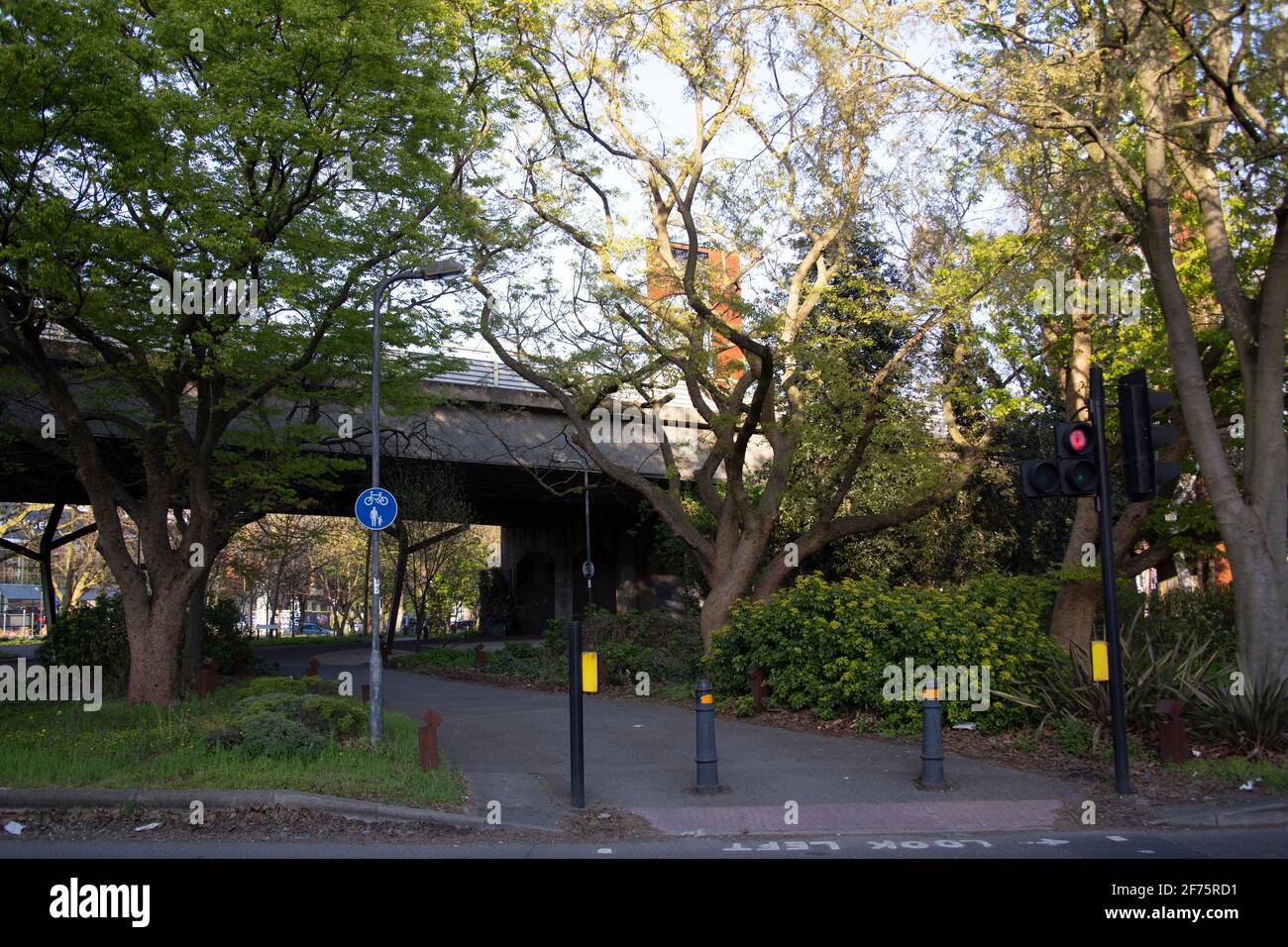 The Chiswick flyover, a short elevated section of the M4 motorway in ...