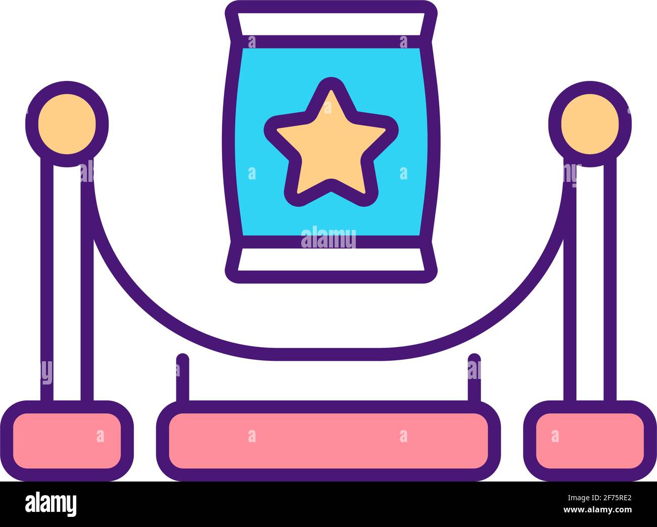 Exhibition RGB color icon Stock Vector Image & Art - Alamy